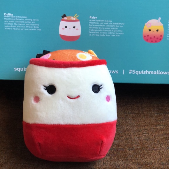 Squishmallows | Toys | Raisy The Ramen Squishmallows 5 | Poshmark